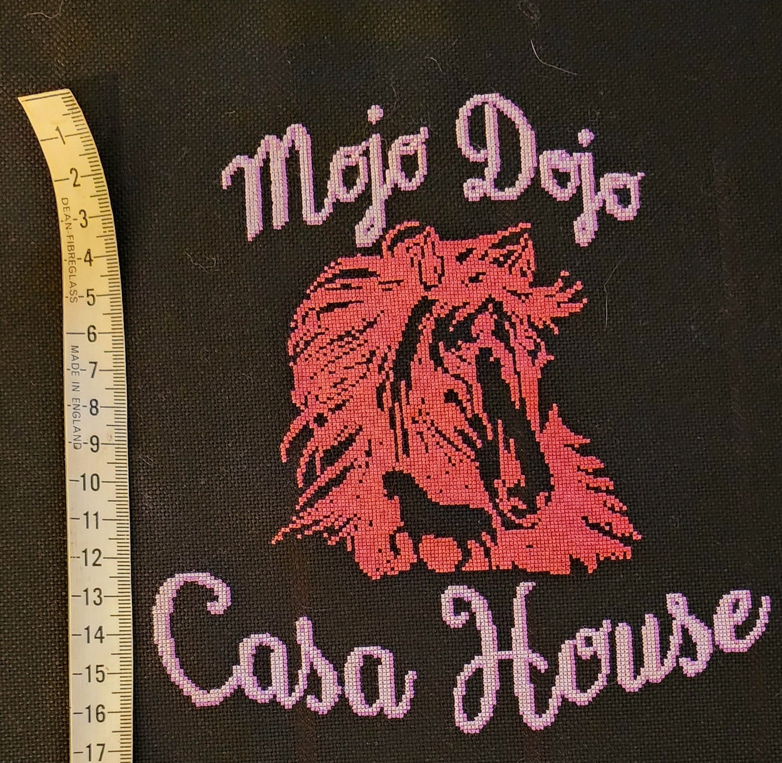 Mojo Dojo Casa House Cross Stitch Pattern - Etsy
