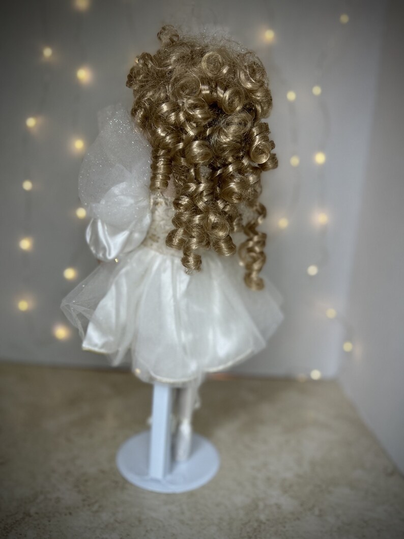 Brass Key Doll White & Gold Ballerina - Etsy