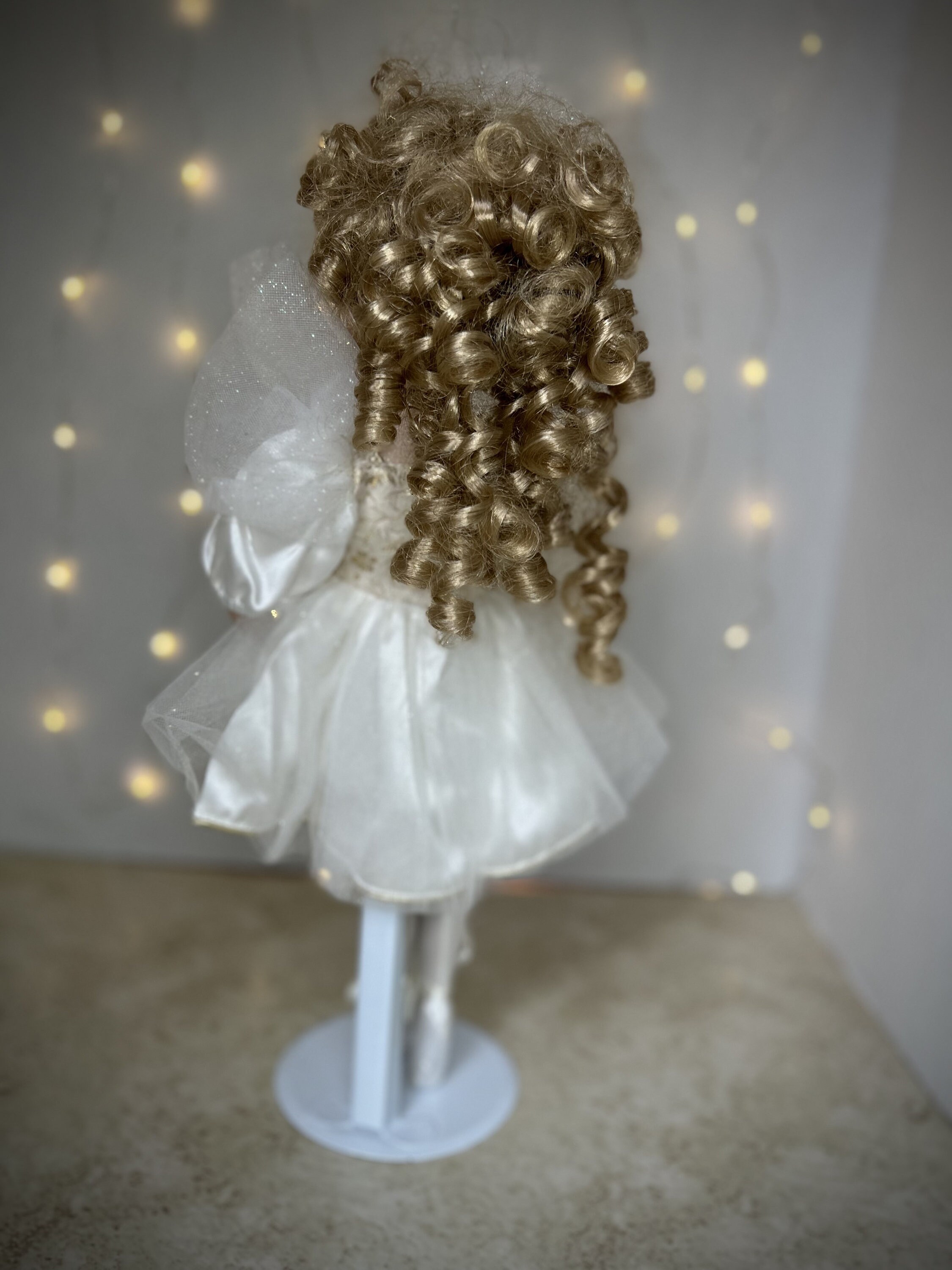 Brass Key Doll White & Gold Ballerina - Etsy