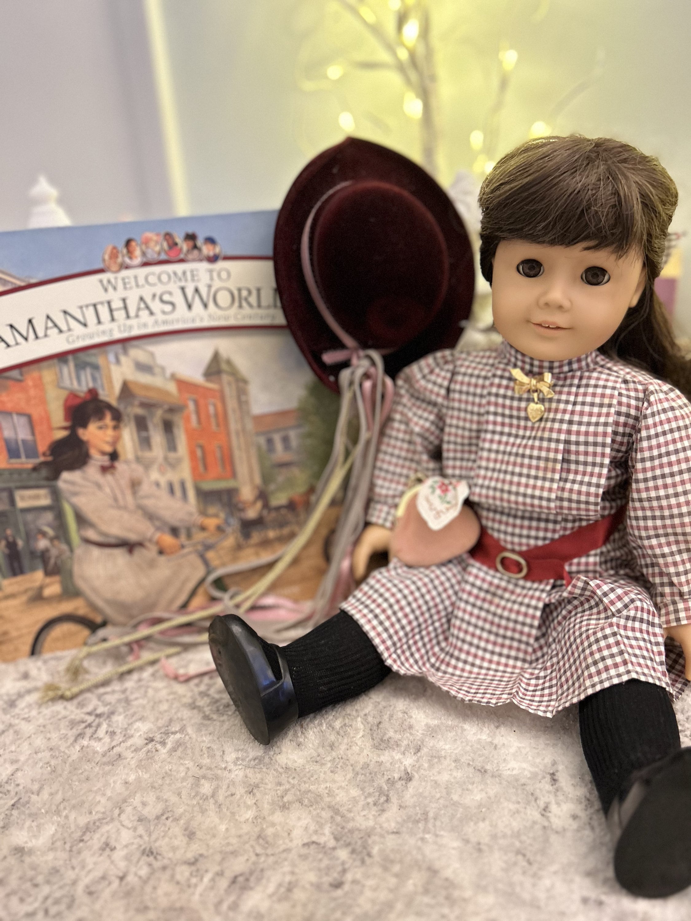 Pleasant Company Samantha American Girl Doll Lot With Outfits & Books ...
