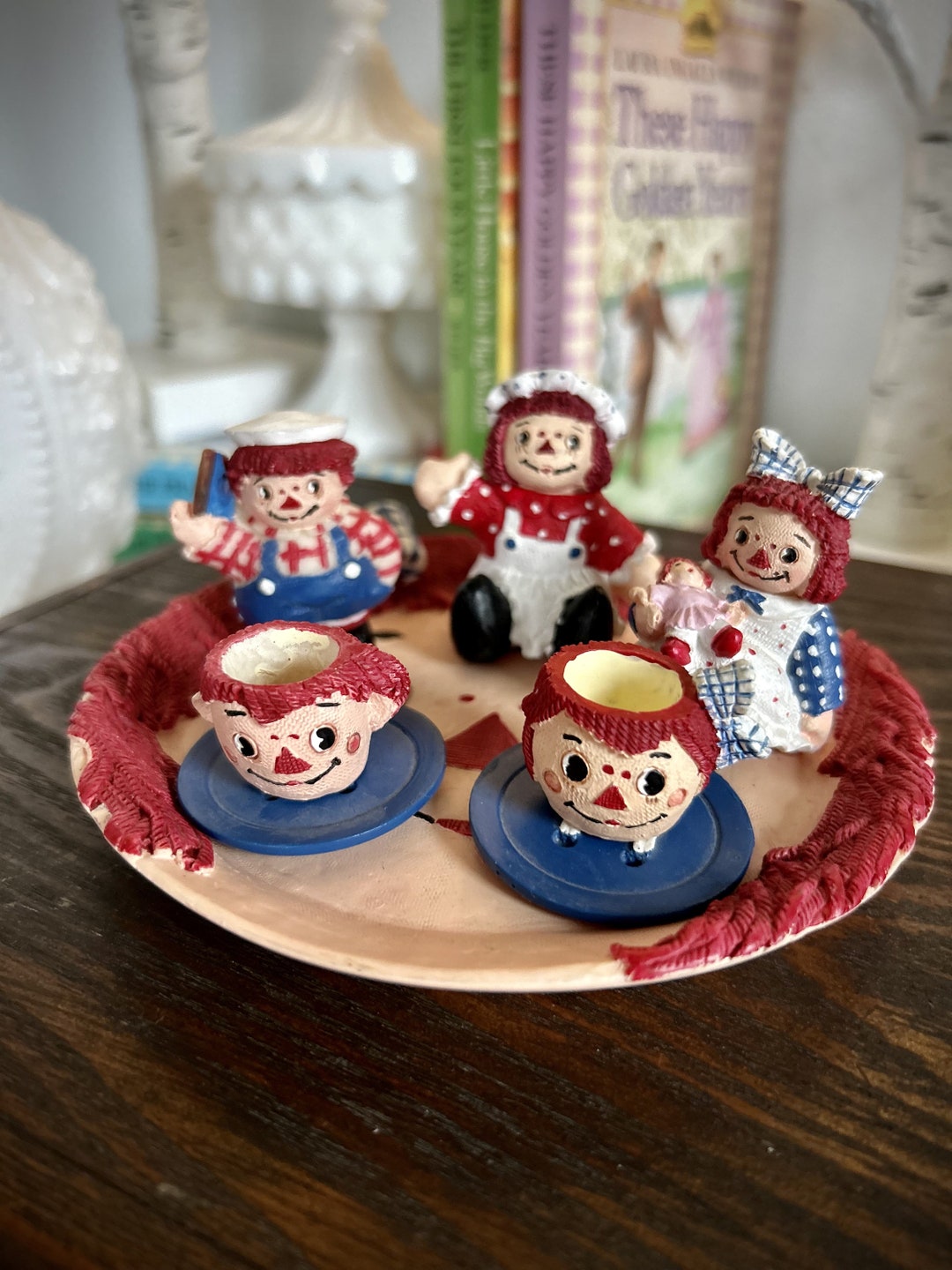 Vintage Raggedy Anne Tea Set - Etsy