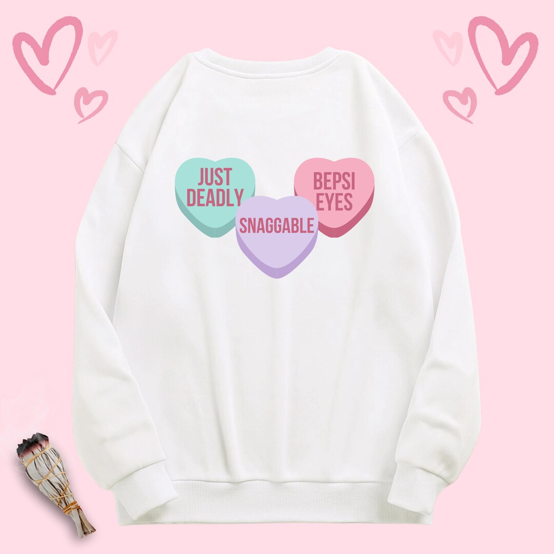 Rezwear Valentine's Era Crewneck Sweatshirt, Just Deadly, Snaggable ...