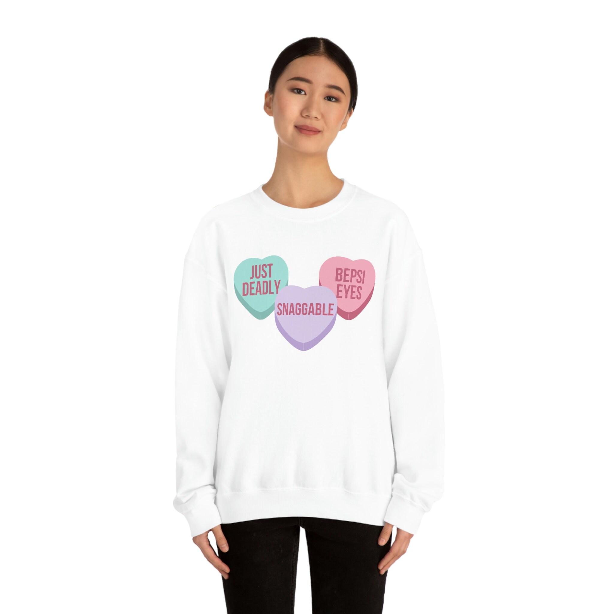 Rezwear Valentine's Era Crewneck Sweatshirt, Just Deadly, Snaggable ...
