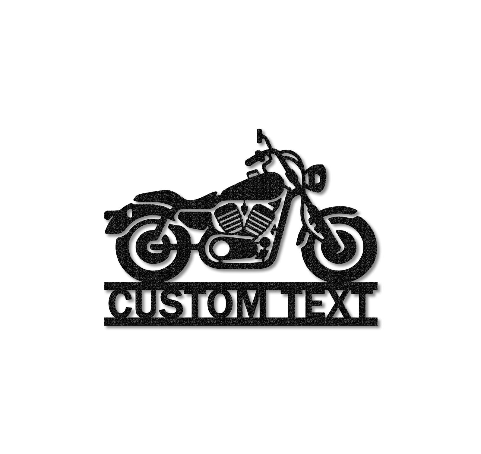 Personalized Motorcycle Metal Signcustom Motorcross Metal - Etsy