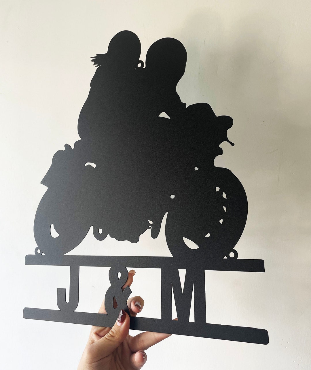 Personalized Motorcycle Metal Sign,custom Motorbike Metal Art,metal ...