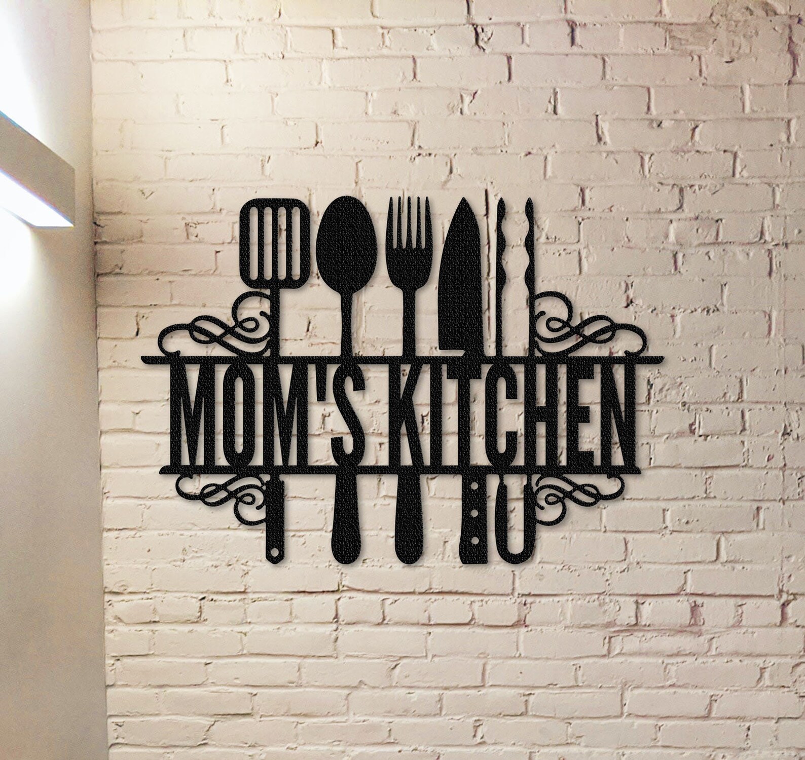 Kitchen Metal Sign,custom Kitchen Wall Art,metal Kitchen Sign ...