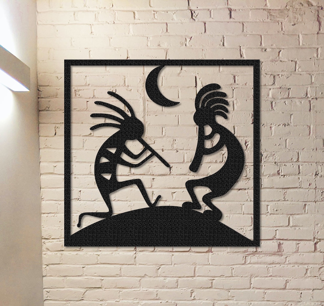 Kokopelli Metal Wall Art,kokopelli Metal Sign,steel Outdoor Decor ...