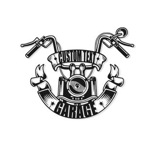 Custom Motorcycle Metal Signpersonalized Metal Artmetal - Etsy