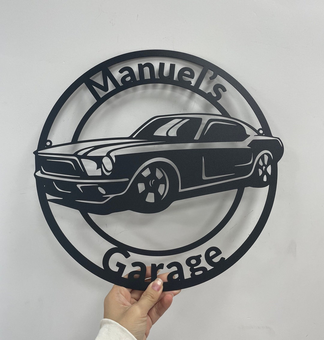 Custom Garage Metal Sign,car Sign,work Shop Decor,garage Decor ...