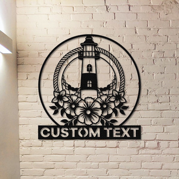 Metal Lighthouse - Etsy