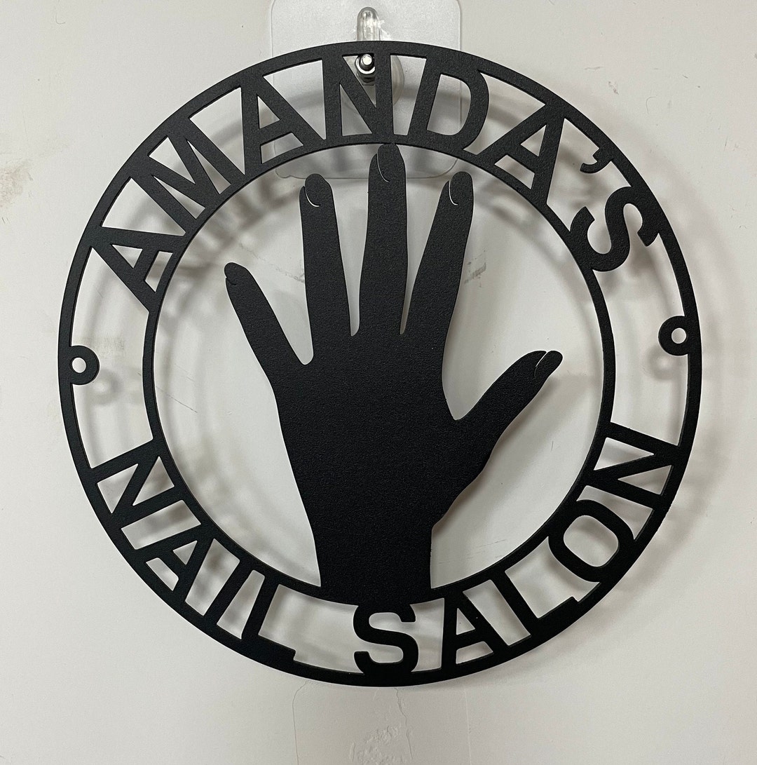 Custom Salon Sign Name,nail Salon Sign,personalized Beauty Salon Sign ...