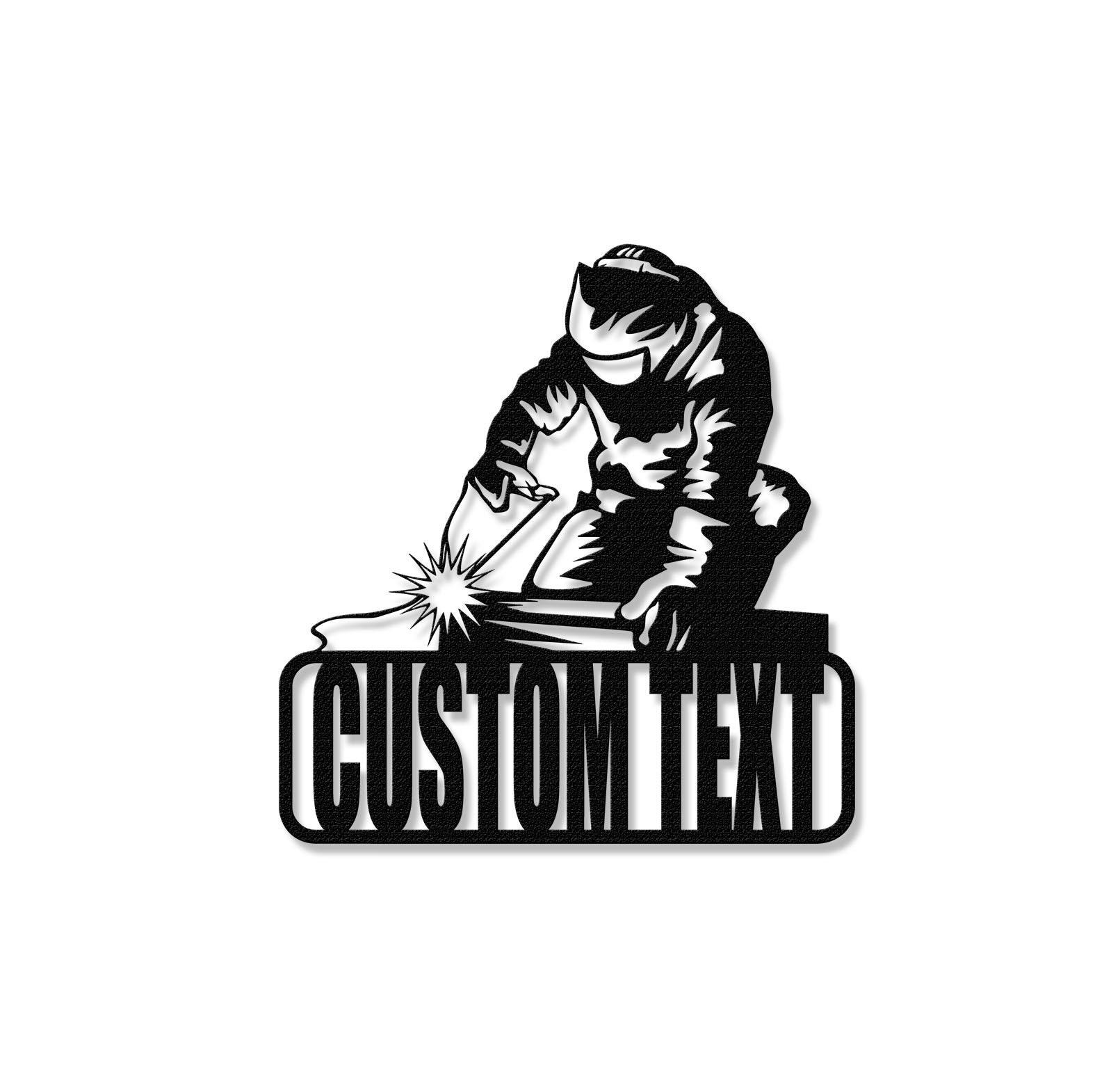 Personalized Construction Welder Sign,custom Welding Metal Sign,welder ...