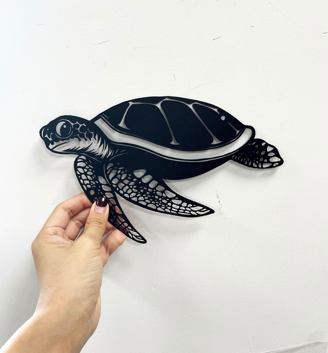 Metal Sea Turtle Wall Art,sea Turtle Wall Decor,turtle Metal Sign,beach ...