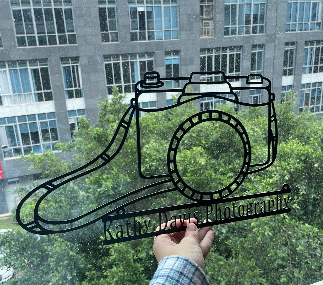 Custom Camera Metal Sign,personalized Photographer Sign for Photograph ...