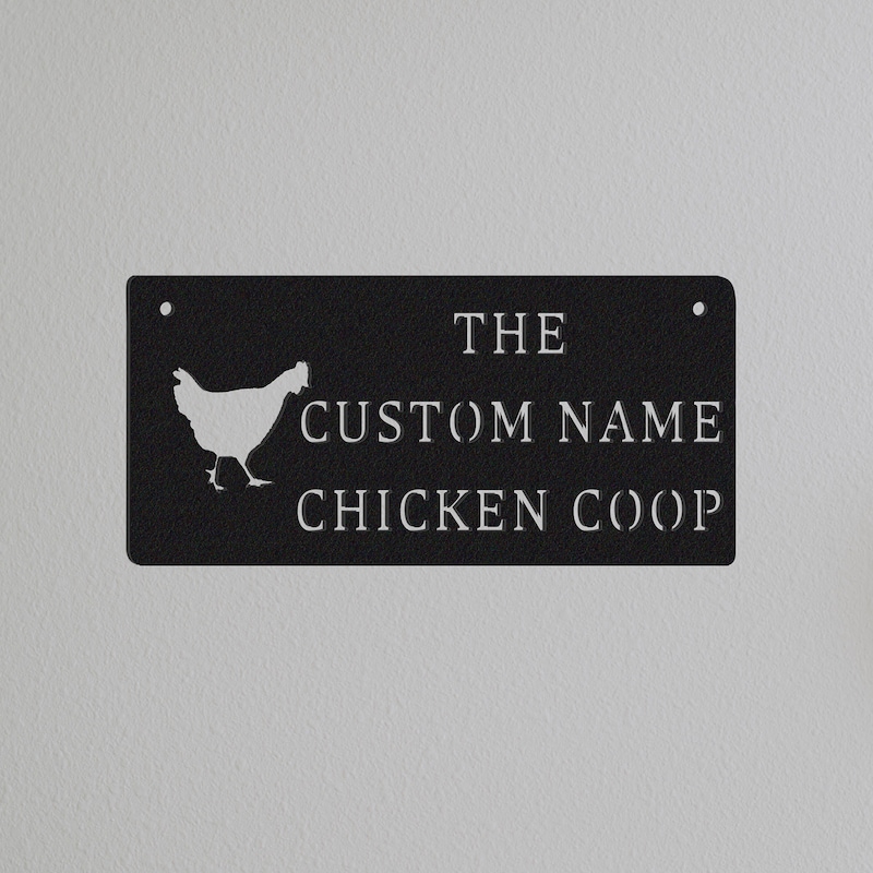 Chicken Coop Sign - Etsy