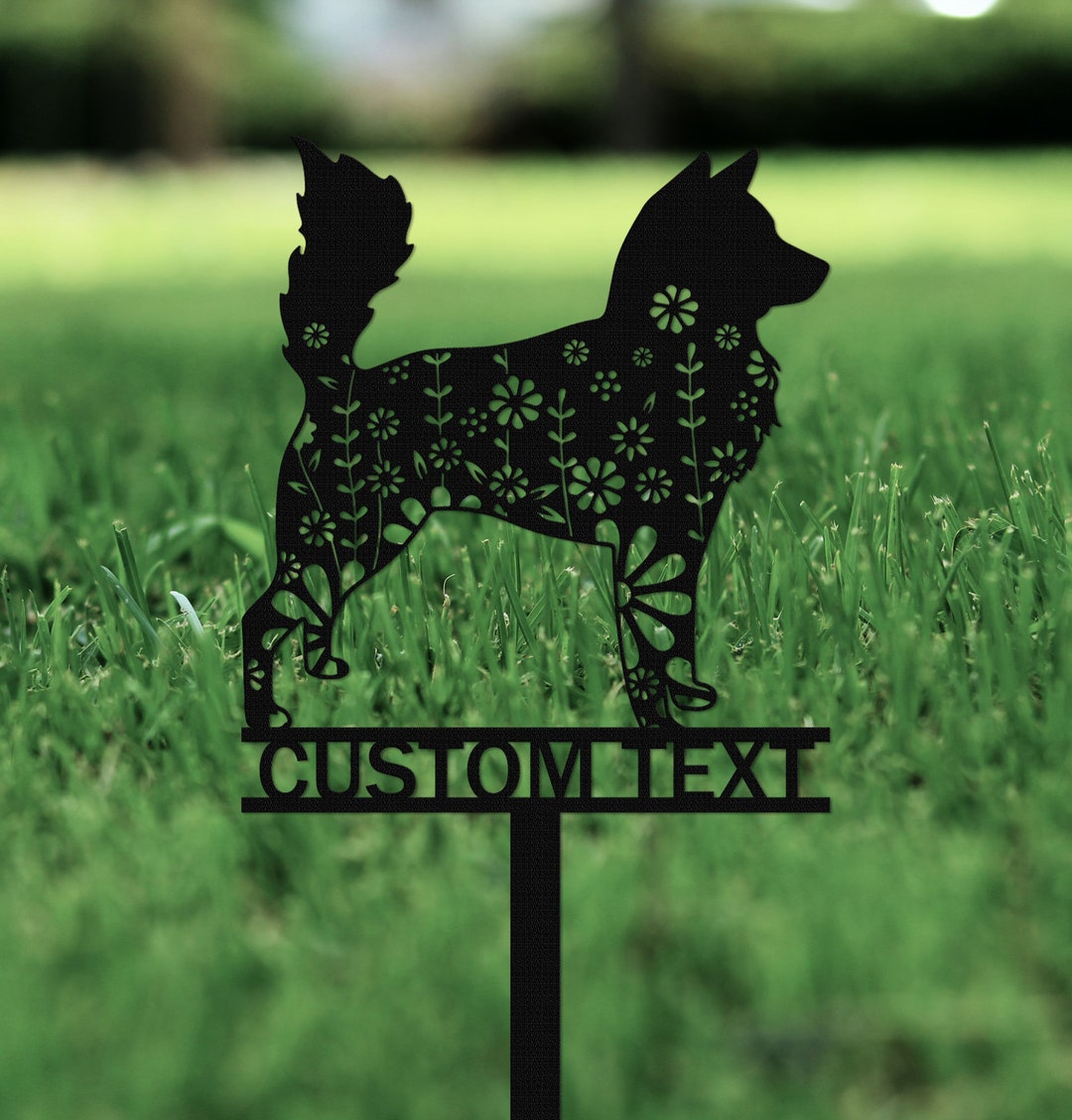 Custom Husky Memorial Stake Sign,pet Grave Markers Sign, Metal Sign ...