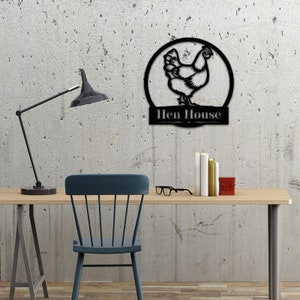 Custom Chicken Coop Sign,chicken Coop Wall Art,chicken Farm House Decor ...