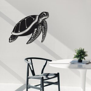 Metal Sea Turtle Wall Art,sea Turtle Wall Decor,turtle Metal Sign,beach ...