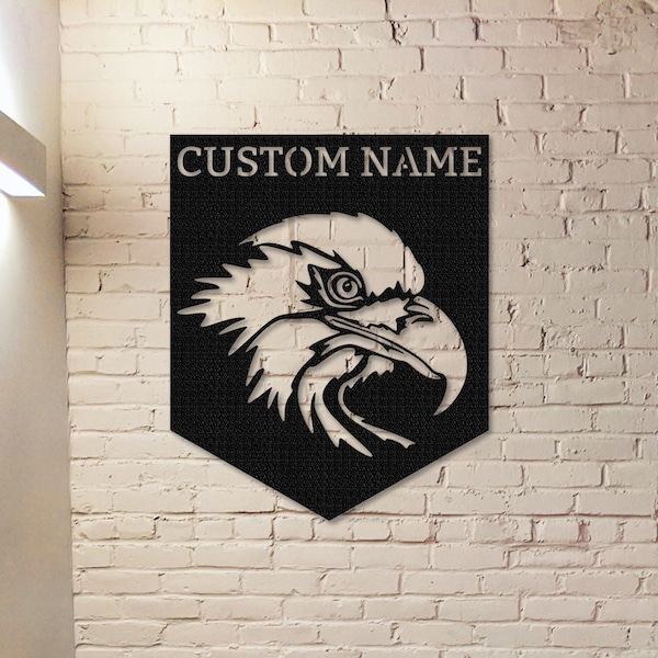 Metal Outdoor Signs Eagle - Etsy