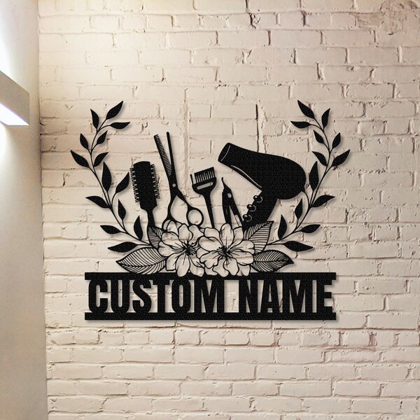 Hair Salon Wall Art - Etsy