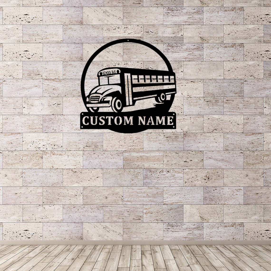 Custom School Bus Metal Signpersonalized School Bus Sign - Etsy