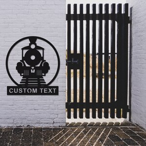 Train Metal Sign,personalized Train Sign,train Room Decor,custom Train ...