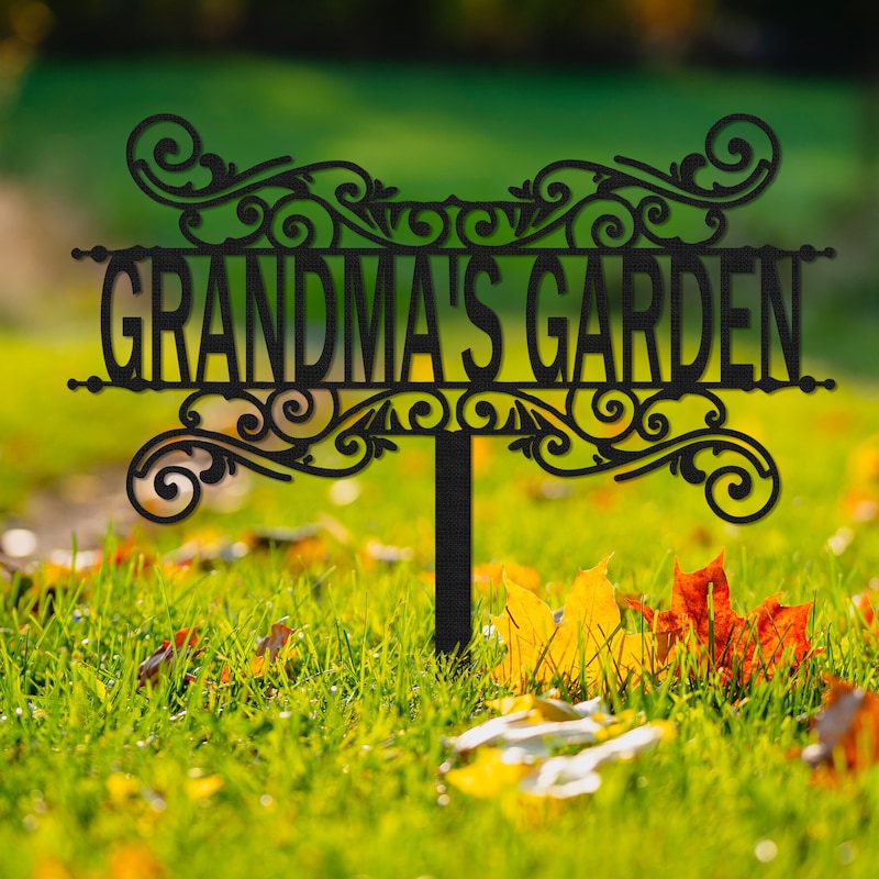 Custom Garden Sign - Etsy