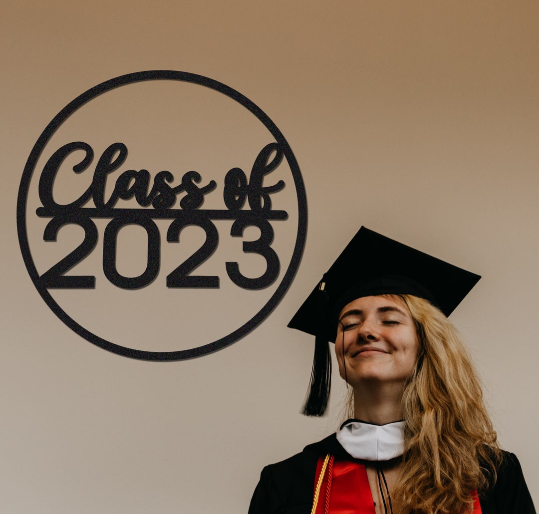 Class of 2024 Metal Sign,gift for Senior,high School Graduation Decor ...