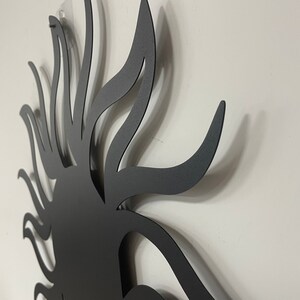 Metal Wacky Sun Wall Art,wacky Sun Decor,sun Wall Art,garden Decor ...