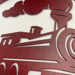 Custom Railroad Sign,train Metal Sign Name,railway Sign,room Decor ...