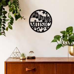 Custom Music Metal Sign,personalized Music Wall Art,musician Gift,music ...