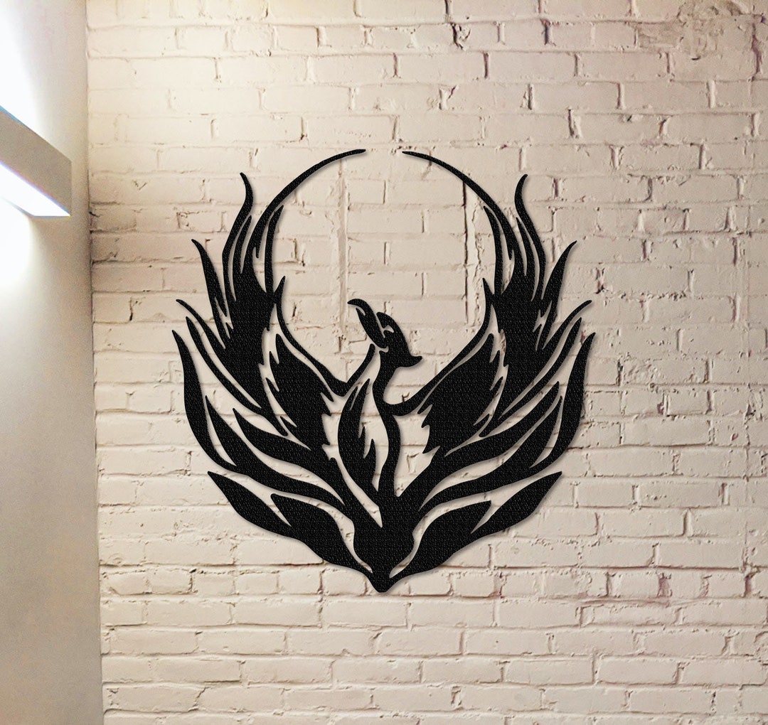 Phoenix Metal Sign,phoenix Wall Art, Phoenix Wall Decor,phoenix ...