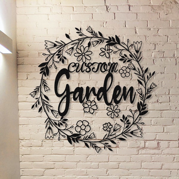 Metal Garden Gate - Etsy