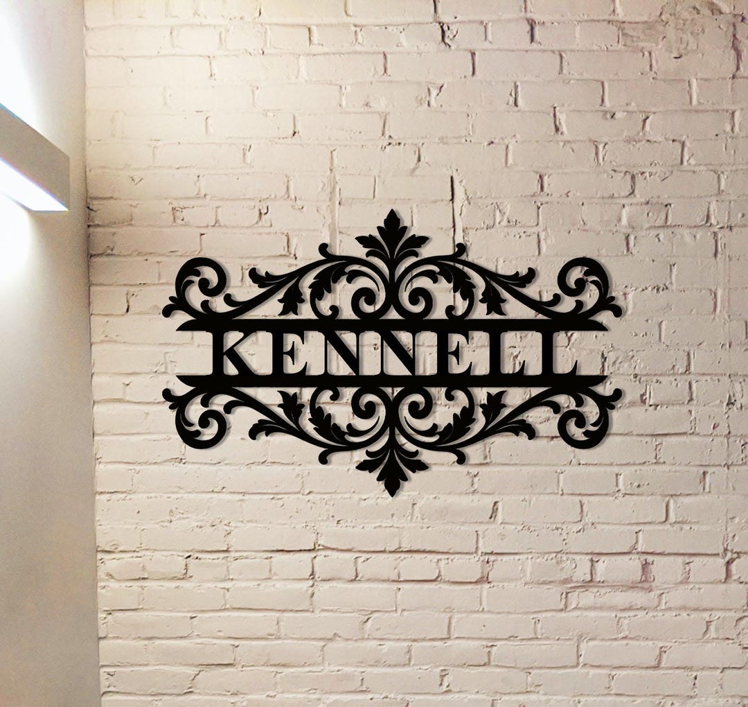 Custom Last Name Metal Sign,personalized Metal Name Sign,front Porch ...