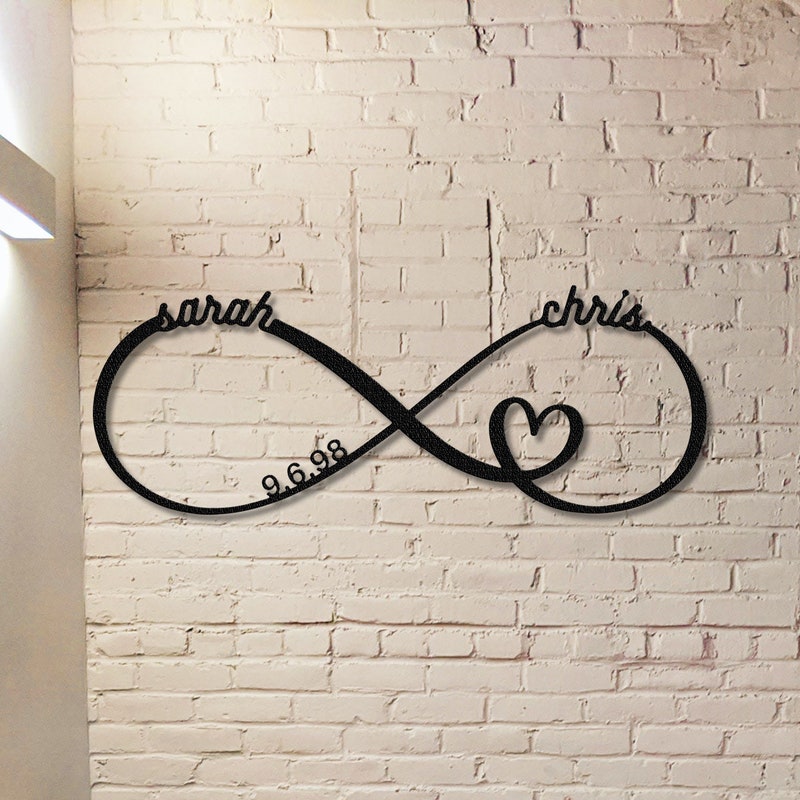 Infinity Name Sign - Etsy