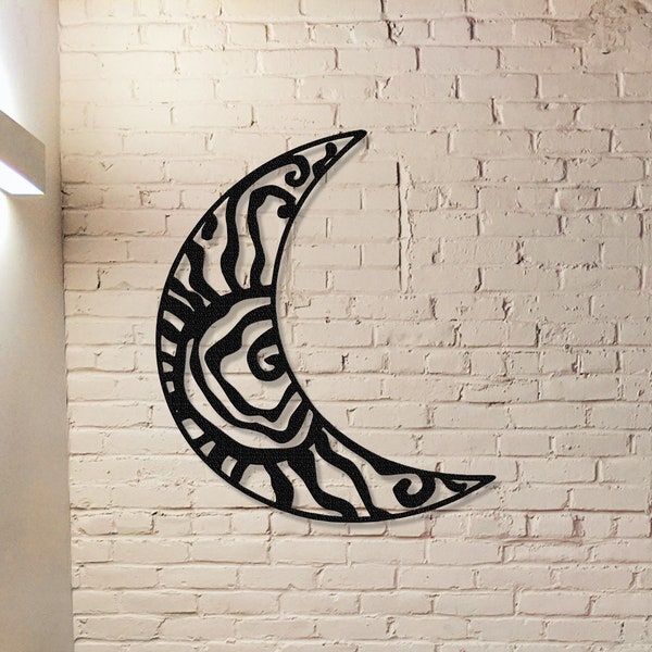Metal Moon Wall Art - Etsy