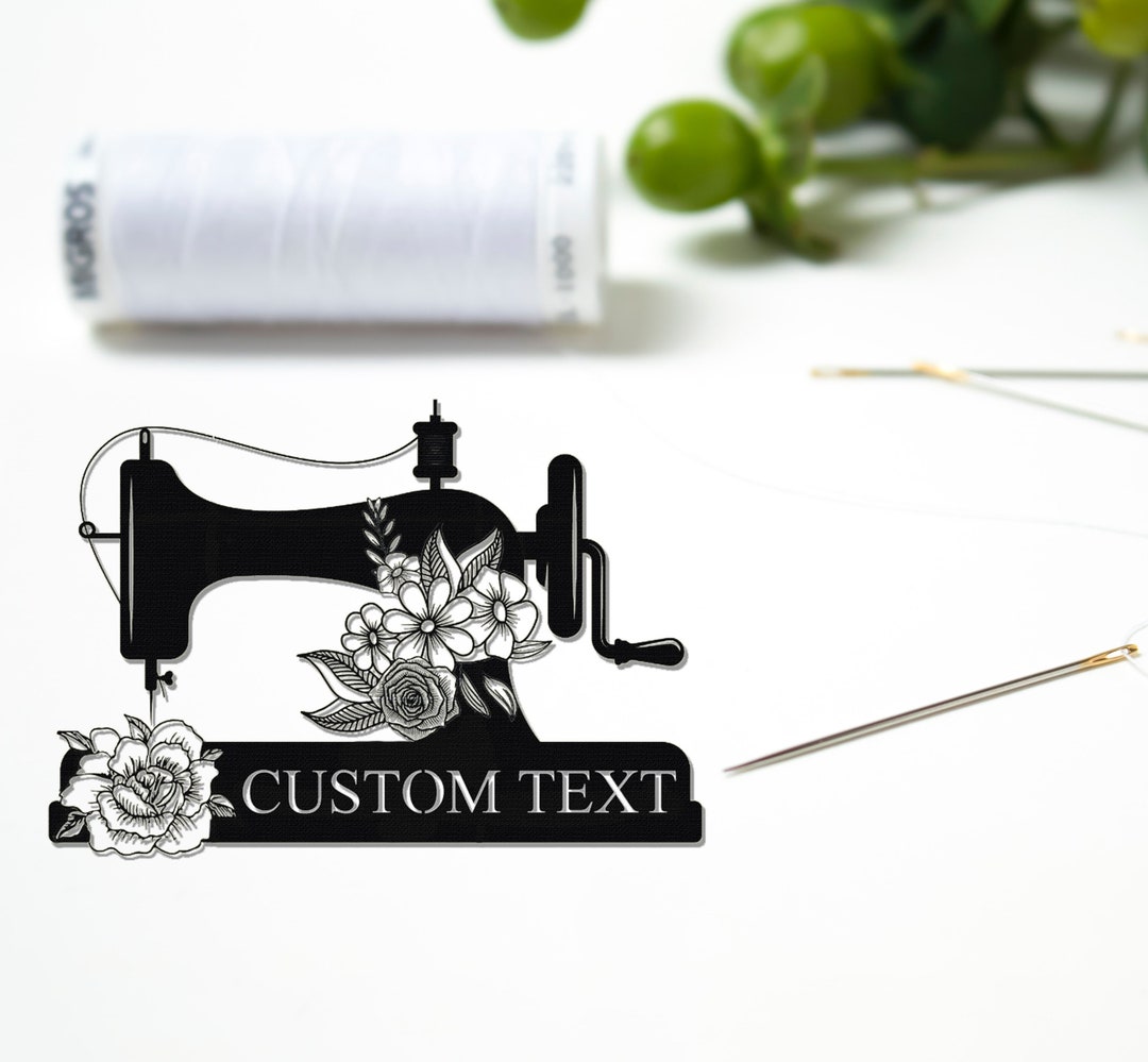 Personalized Sewing Metal Sign,custom Quilting Wall Art,sewing Room ...