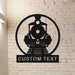 Train Metal Sign,personalized Train Sign,train Room Decor,custom Train ...
