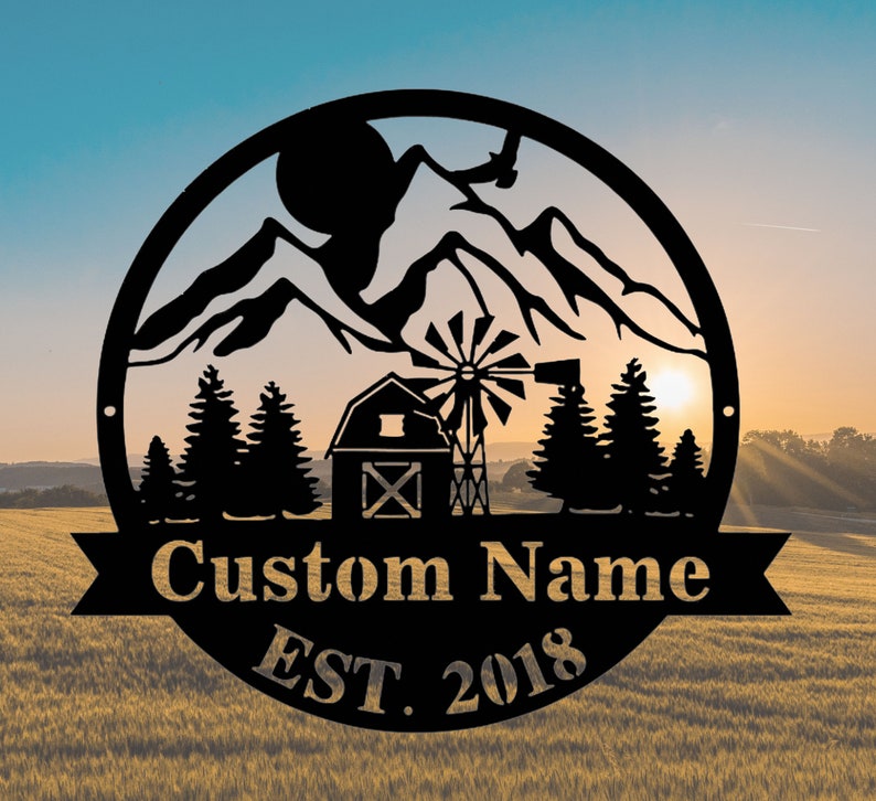 Custom Barn Sign Namefarm House Decorranch Signled - Etsy