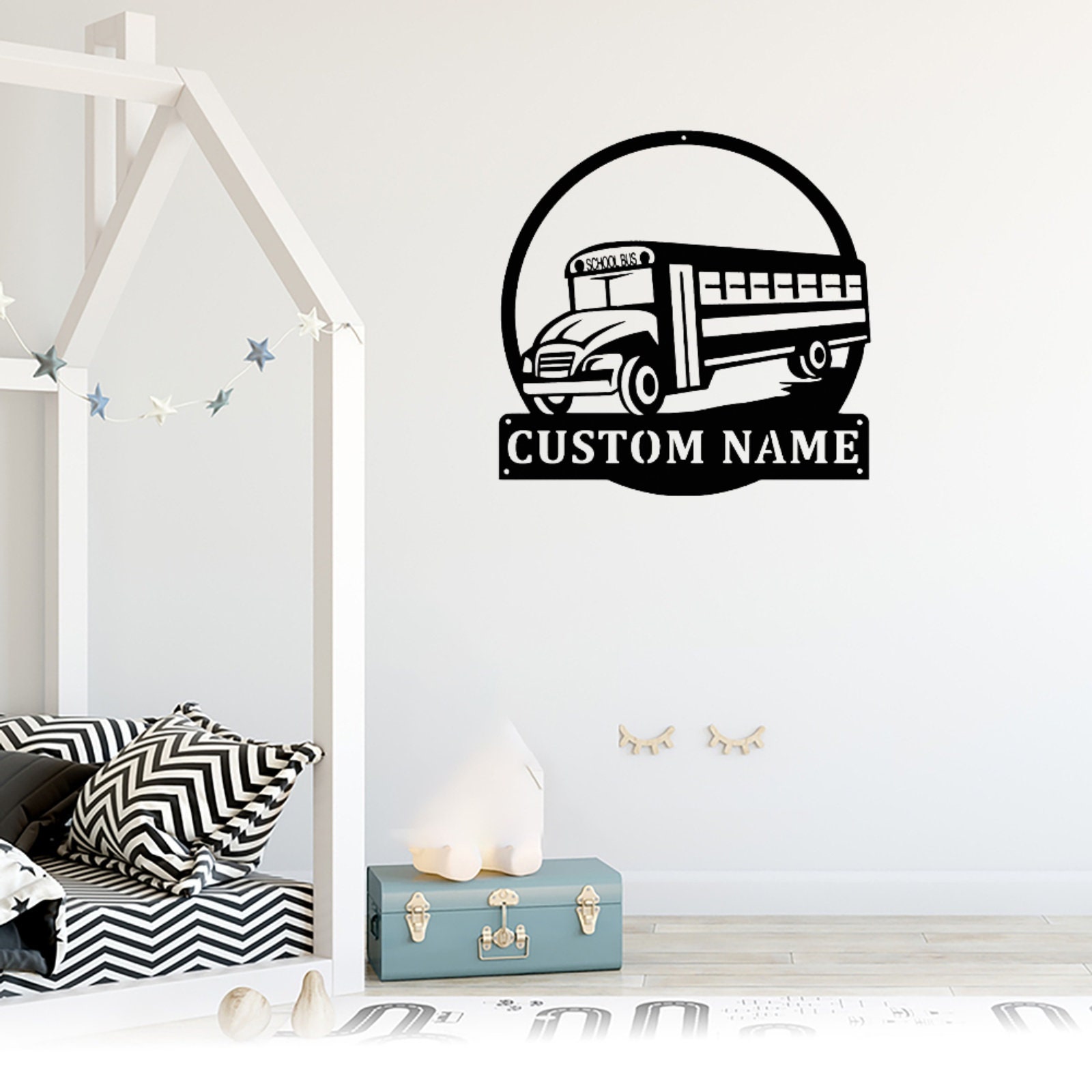 Custom School Bus Metal Signpersonalized School Bus Sign - Etsy