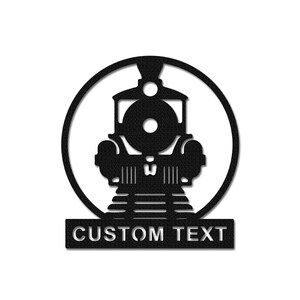 Train Metal Sign,personalized Train Sign,train Room Decor,custom Train ...
