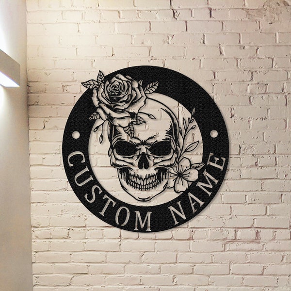 Skull Wall Art - Etsy