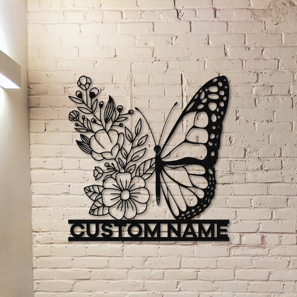 Butterfly Wall Decor - Etsy