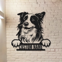 Steel Border Collie - Etsy