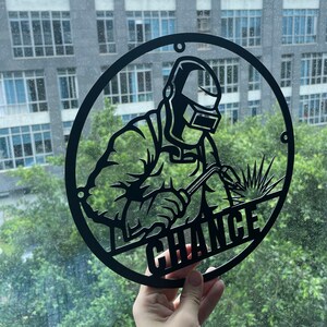 Custom Welding Metal Sign,construction Welder Sign,personalized Welder ...