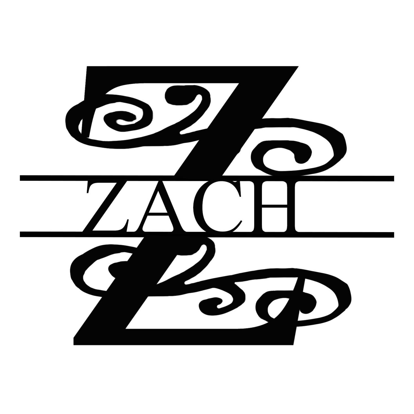 Custom Last Name Metal Sign, Monogram Wall Art for House Decor ...