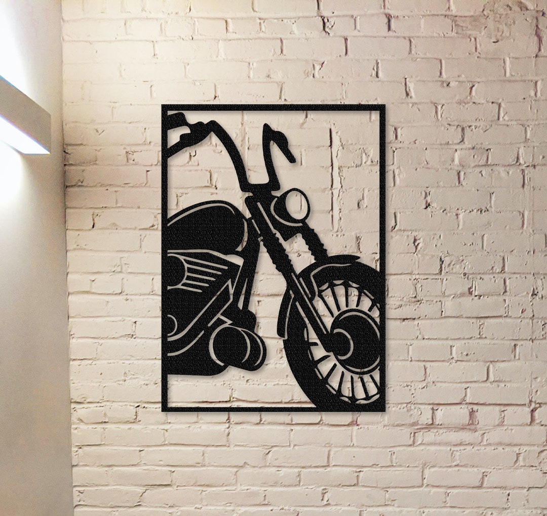 Motorcycle Metal Sign,motorbike Wall Art,motorcycle Gift,bike Wall ...