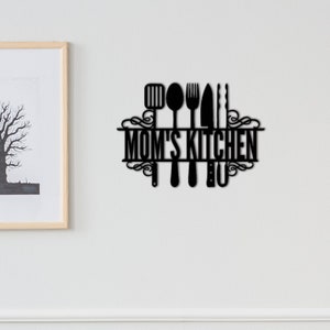 Kitchen Metal Sign,custom Kitchen Wall Art,metal Kitchen Sign ...