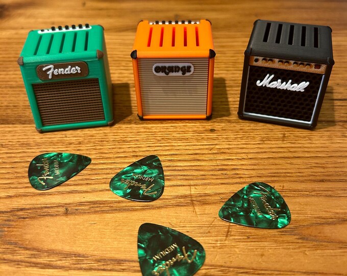 Amplifier Guitar Pick Holder, Plectrum Holder, Gift for Musicians ...