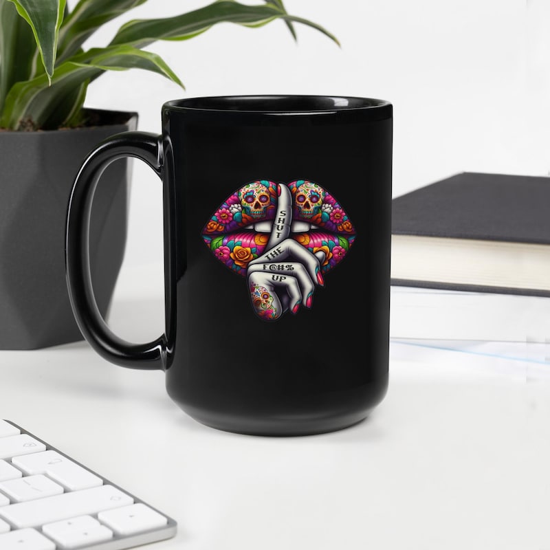 Shut the F up Mug - Etsy